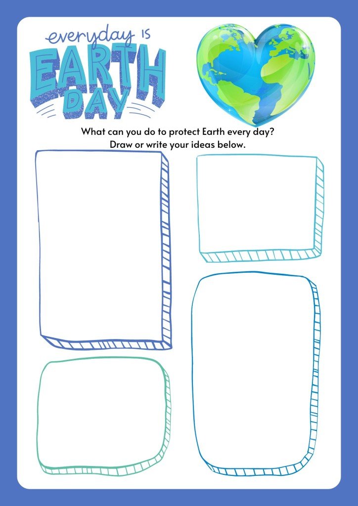 FREE Earth Day Worksheet - Eco Explorers